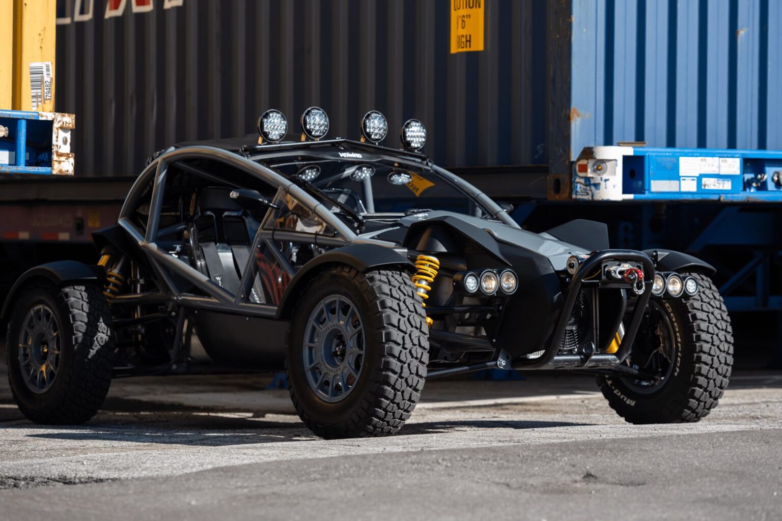 For Sale: A Street-Legal Supercharged Ariel Nomad Tactical Buggy