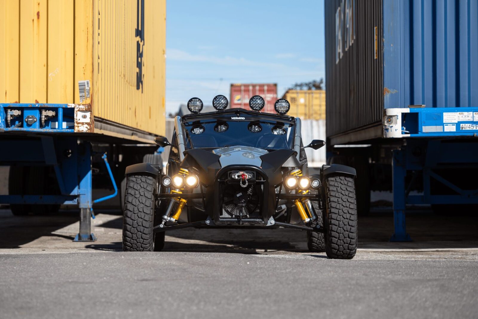 For Sale: A Street-Legal Supercharged Ariel Nomad Tactical Buggy