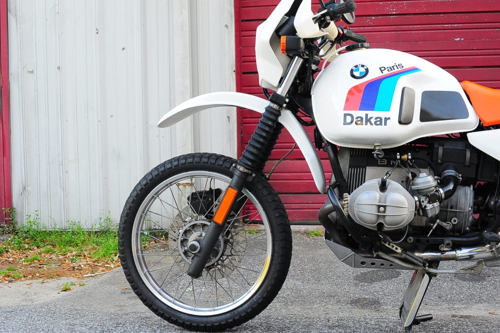 A Back-Dated Paris Dakar Rally Custom 1988 BMW R100GS