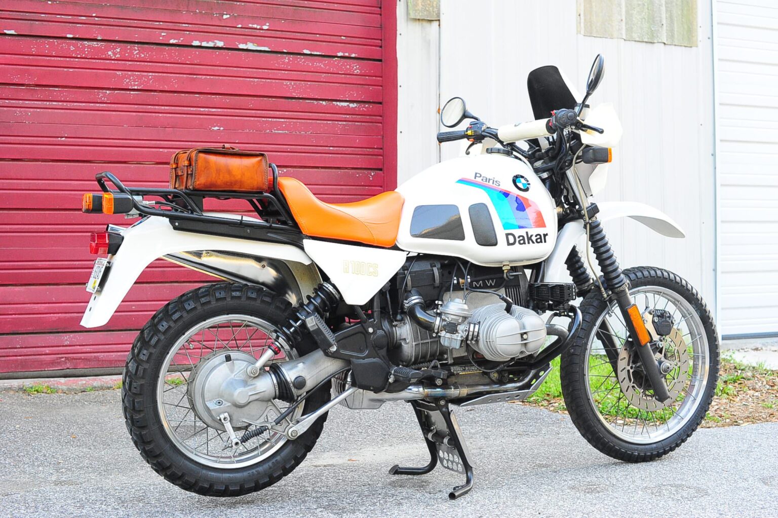 A Back-Dated Paris Dakar Rally Custom 1988 BMW R100GS
