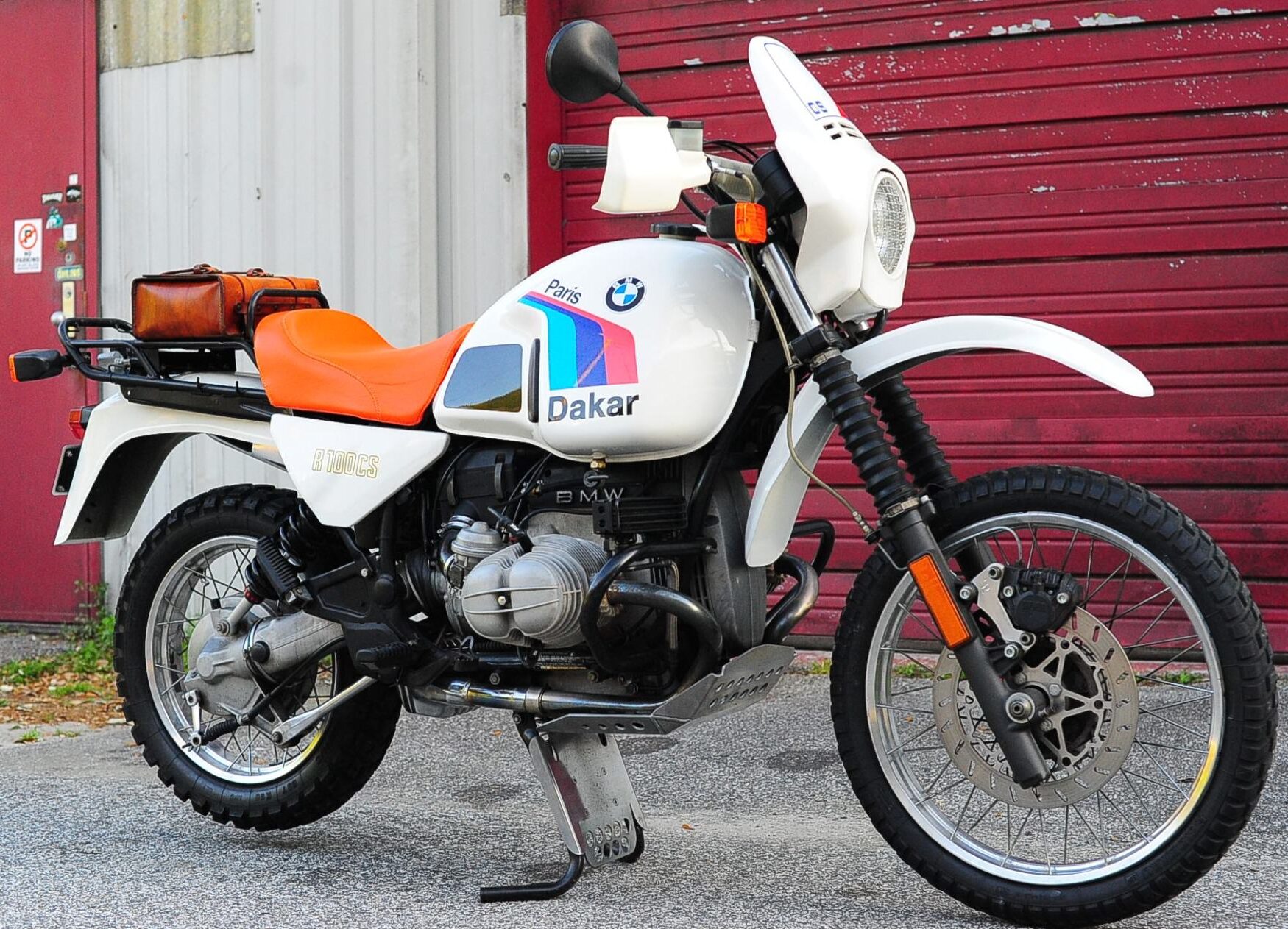 A Back-Dated Paris Dakar Rally Custom 1988 BMW R100GS