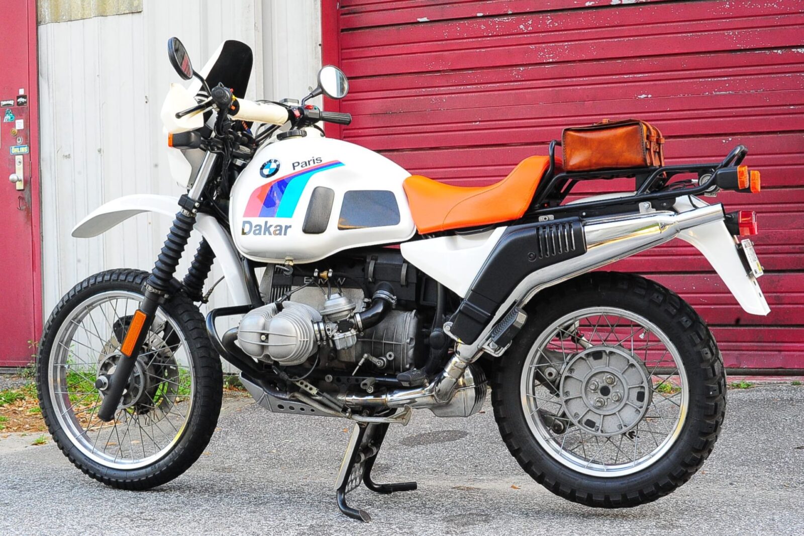 A Back-Dated Paris Dakar Rally Custom 1988 BMW R100GS
