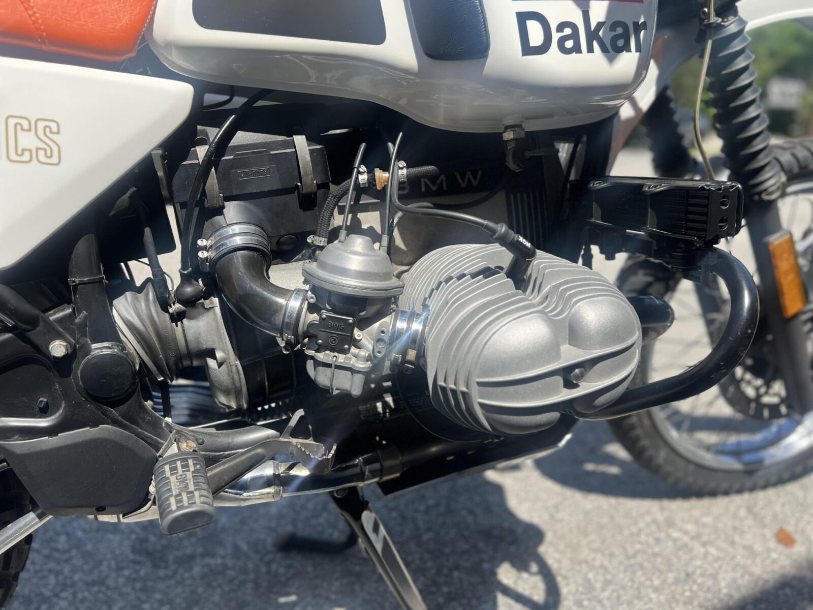A Back-Dated Paris Dakar Rally Custom 1988 BMW R100GS
