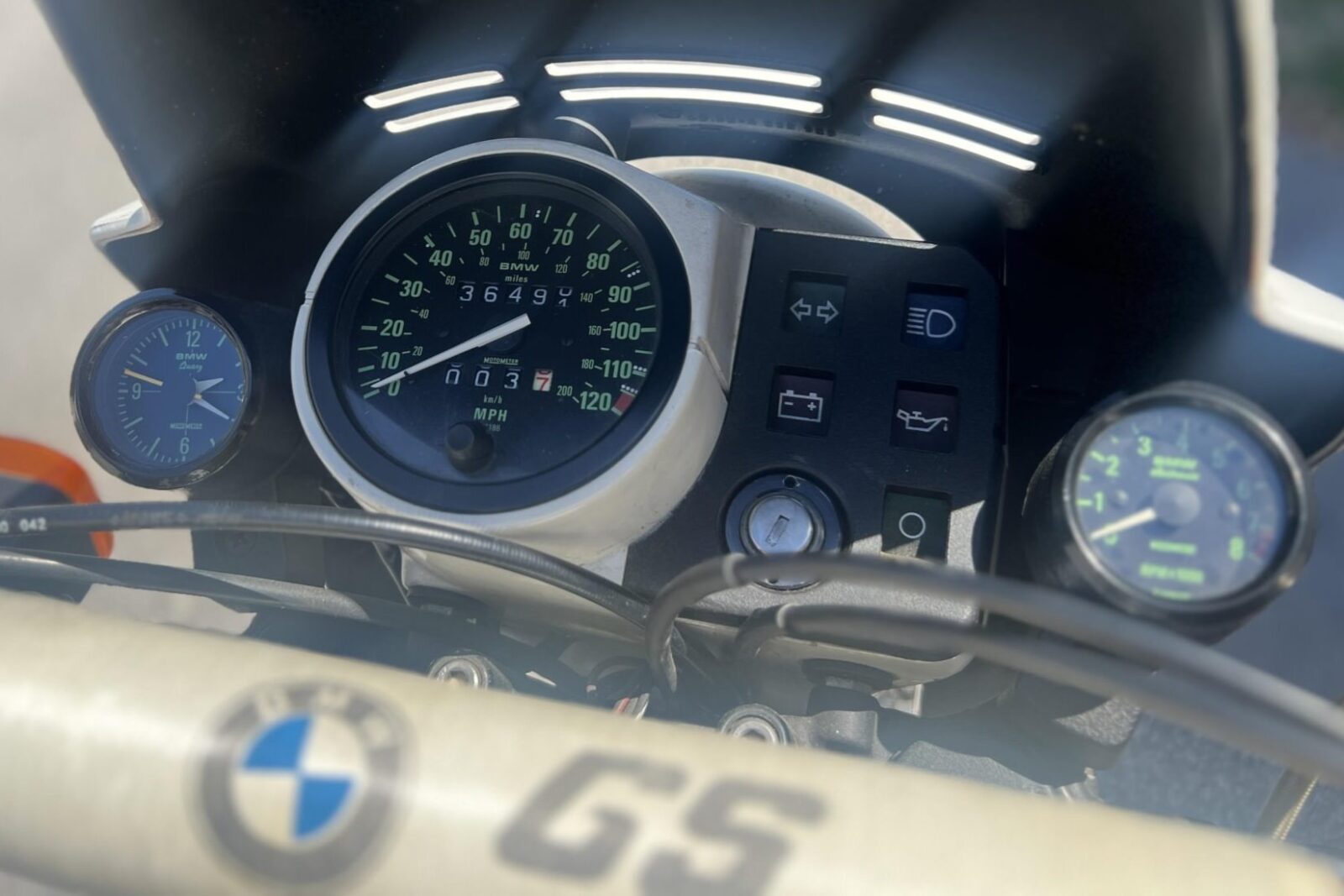 A Back-Dated Paris Dakar Rally Custom 1988 BMW R100GS