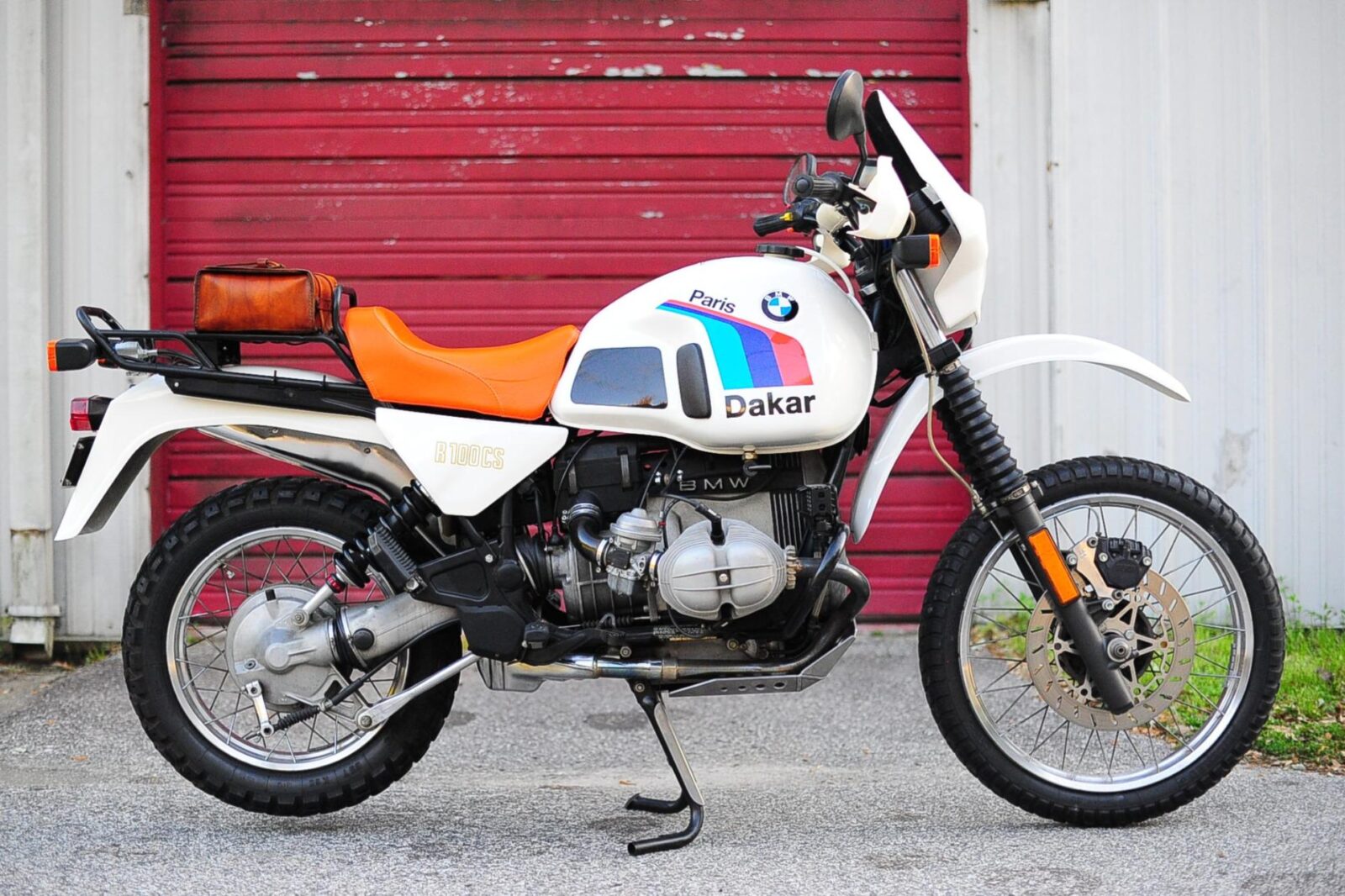 A Back-Dated Paris Dakar Rally Custom 1988 BMW R100GS