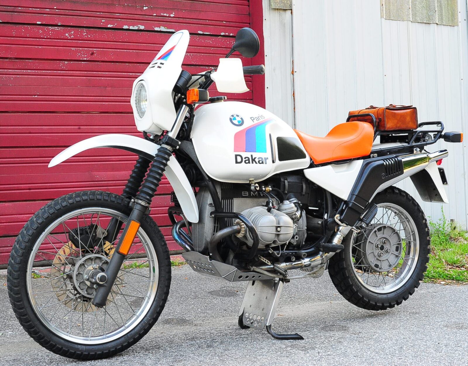A Back-Dated Paris Dakar Rally Custom 1988 BMW R100GS