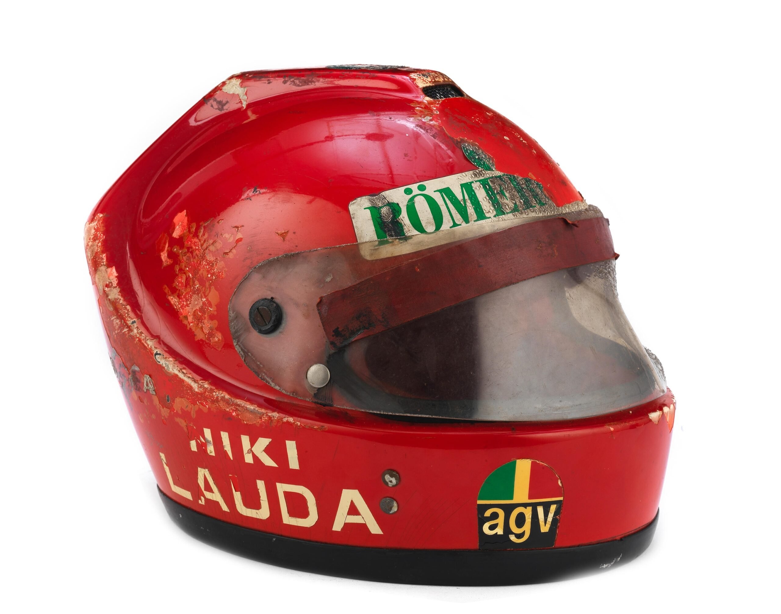 Niki Lauda's Infamous 1976 German Grand Prix Helmet is For Sale
