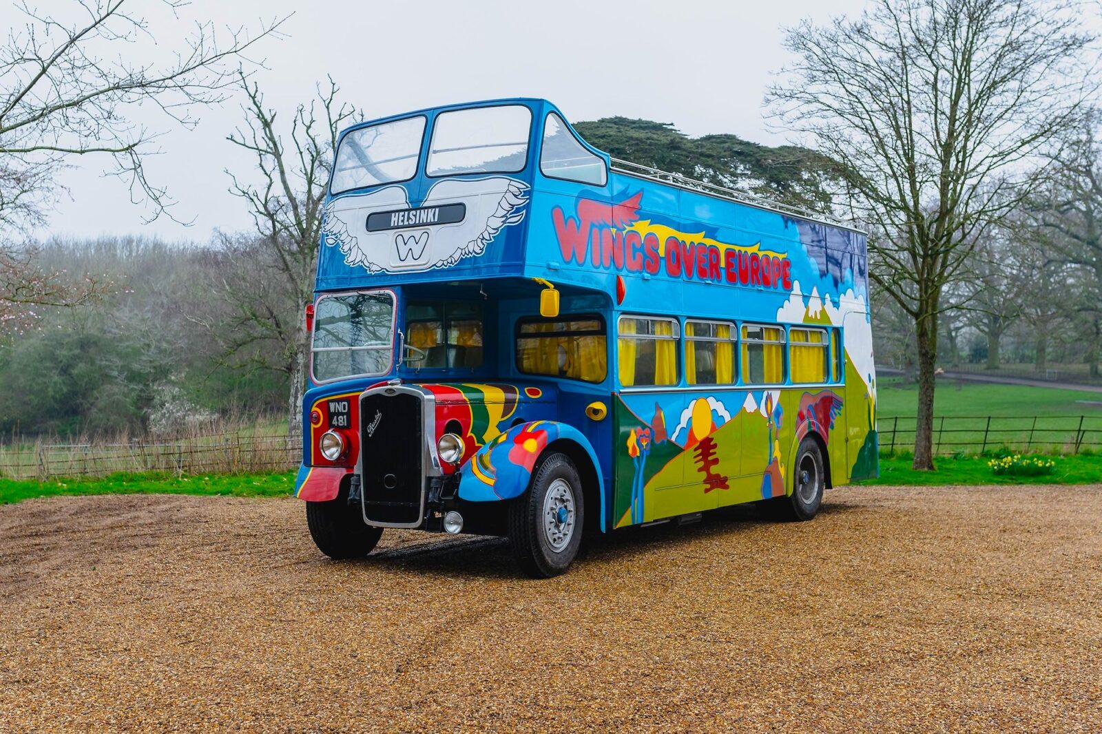 For Sale: The Paul McCartney and Wings 1972 "Wings Over Europe" Tour Bus