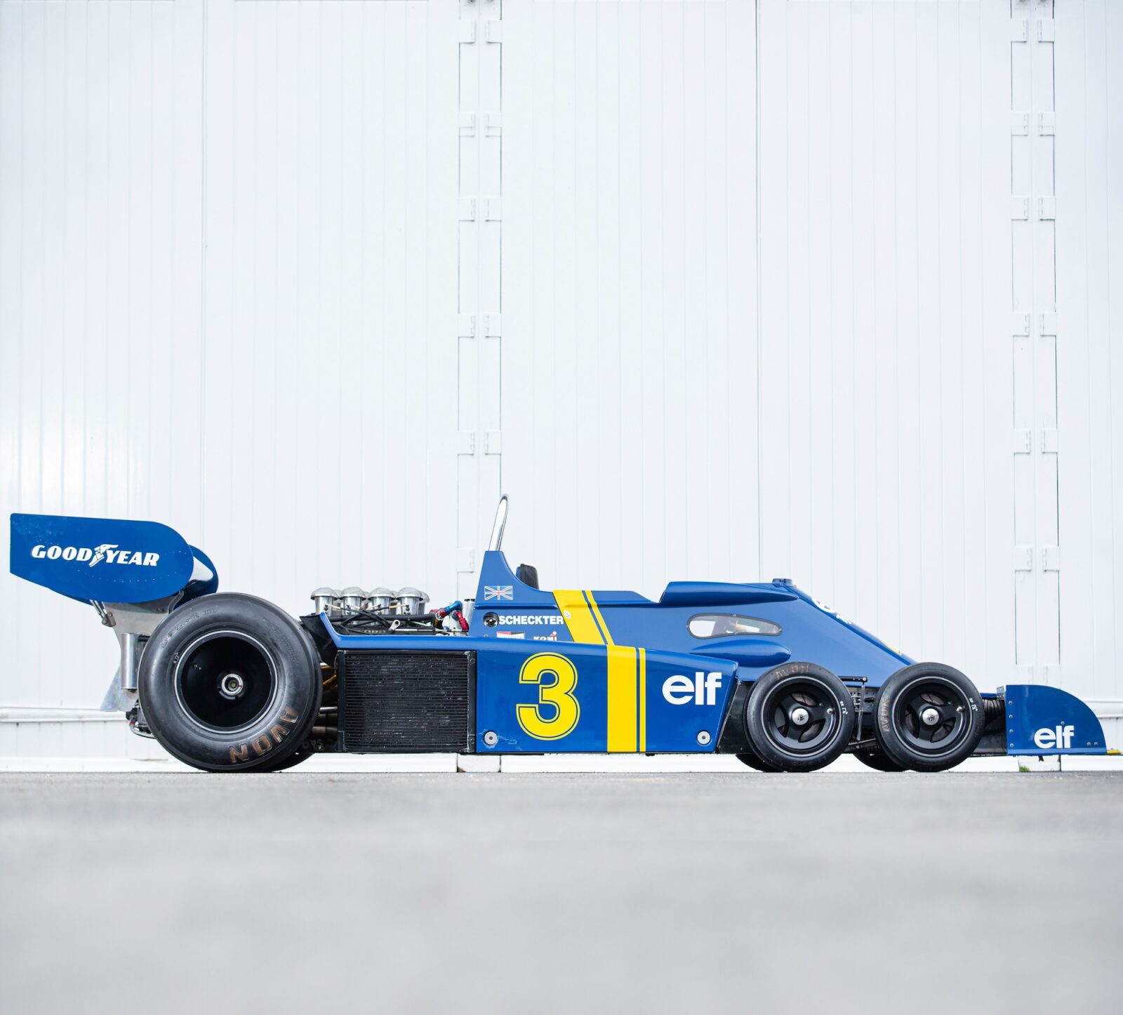 There's A 1977 Tyrrell P34 "Six-Wheeler" For Sale