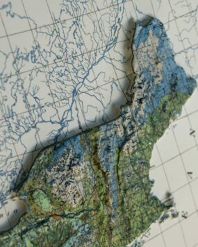 A Map You Can Feel: The USA 1931 3D Raised Relief Map By Muir Way