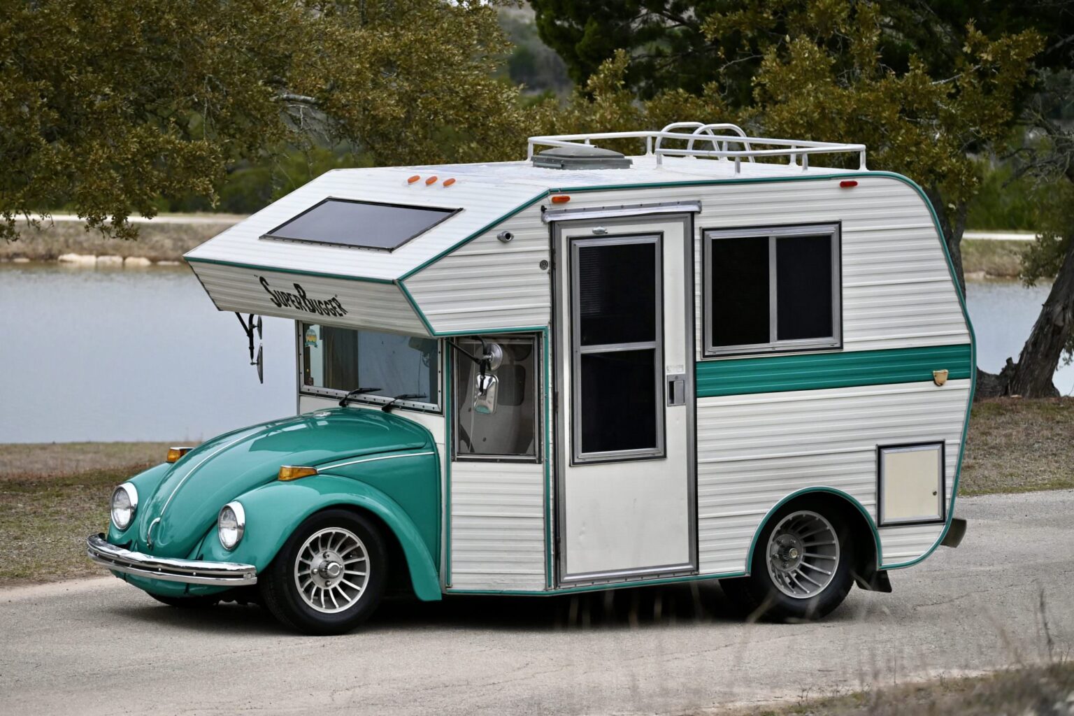 An Unusual Volkswagen Beetle "Super Bugger" Camper