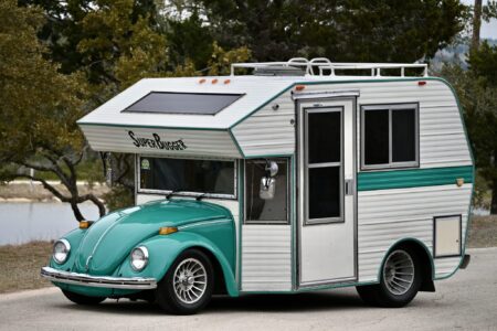 An Unusual Volkswagen Beetle "Super Bugger" Camper