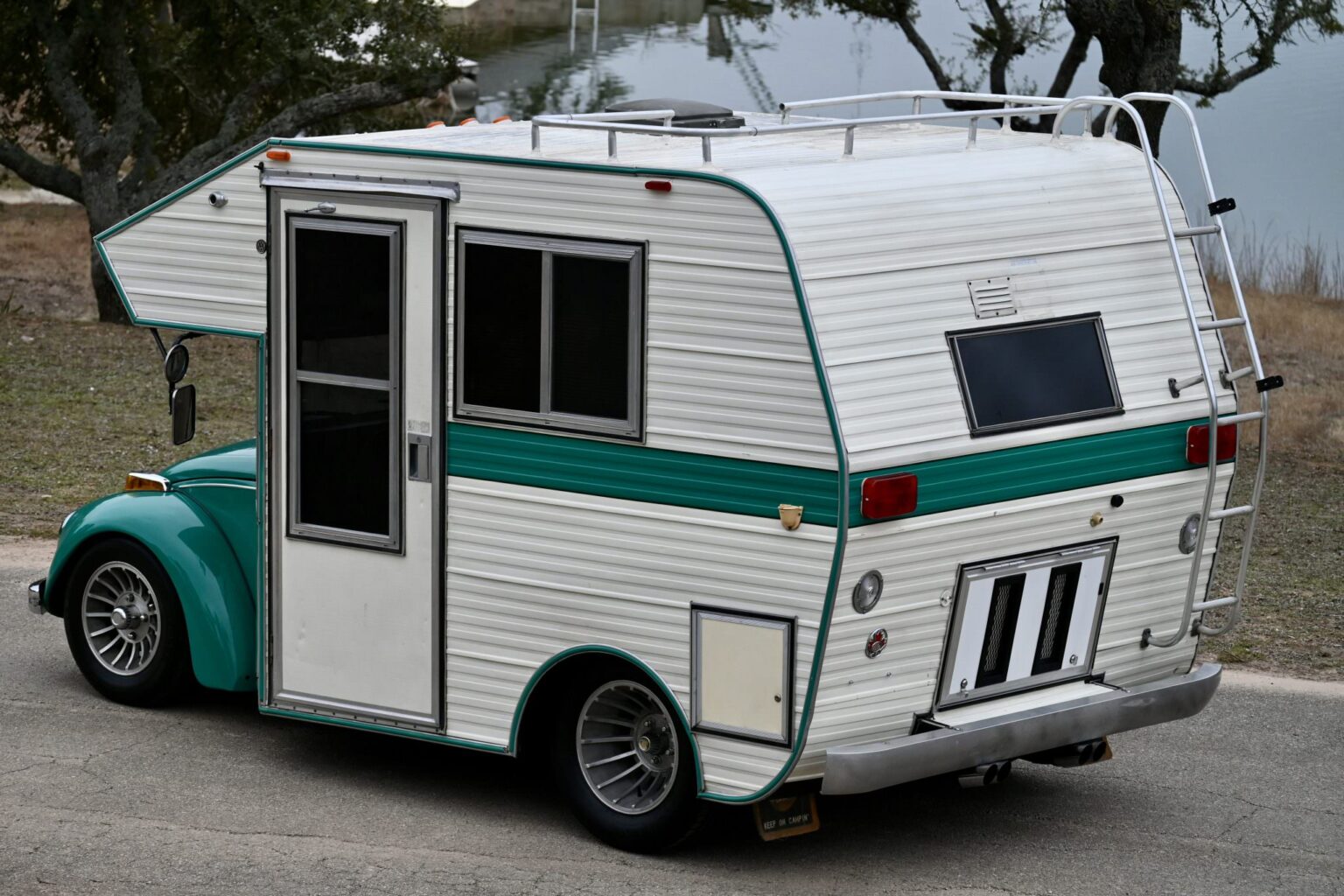An Unusual Volkswagen Beetle "Super Bugger" Camper