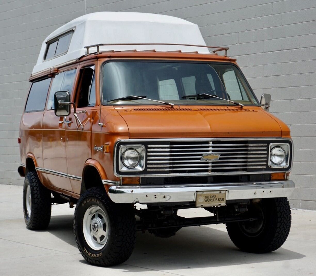 For Sale: A 1973 Chevrolet Van 4x4 "Go Anywhere" Camper