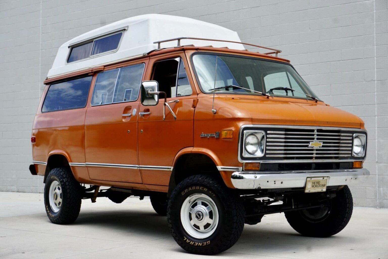 For Sale: A 1973 Chevrolet Van 4x4 "Go Anywhere" Camper