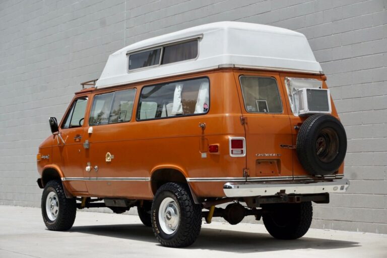 For Sale: A 1973 Chevrolet Van 4x4 "Go Anywhere" Camper