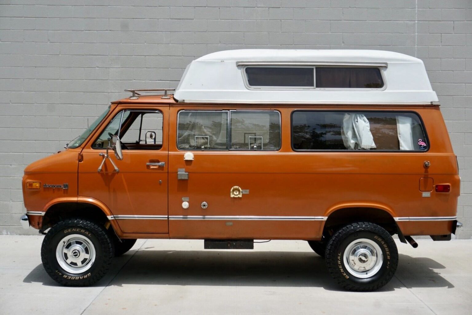 For Sale: A 1973 Chevrolet Van 4x4 "Go Anywhere" Camper