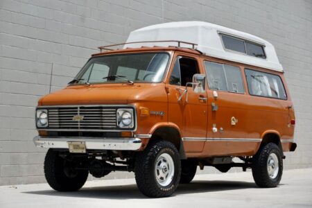 For Sale: A 1973 Chevrolet Van 4x4 "Go Anywhere" Camper