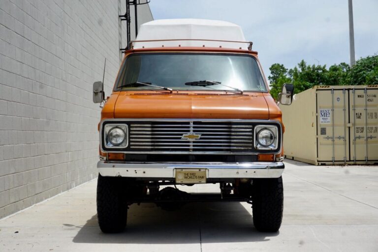 For Sale: A 1973 Chevrolet Van 4x4 "Go Anywhere" Camper