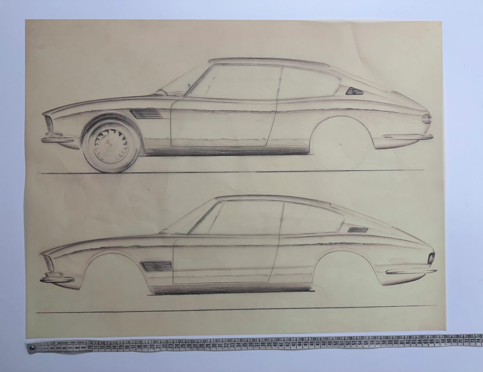 For Sale: A Collection Of Historic Bertone Blueprints