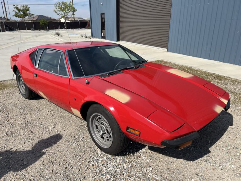 Project Car For Sale: A 1971 De Tomaso Pantera