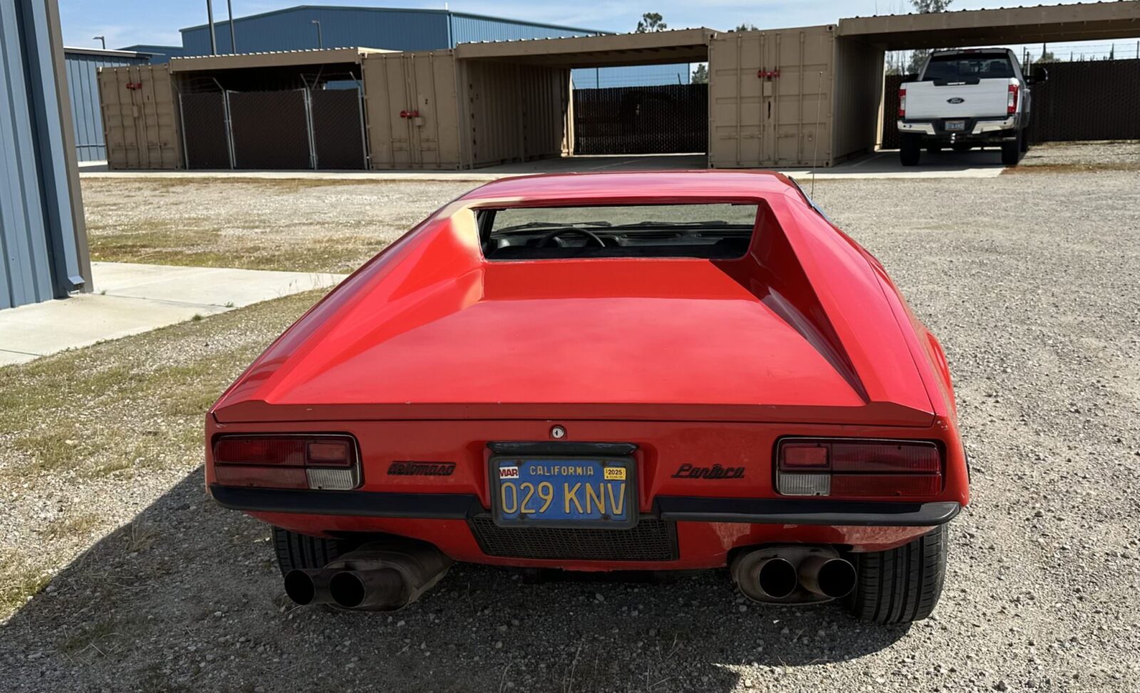 Project Car For Sale: A 1971 De Tomaso Pantera