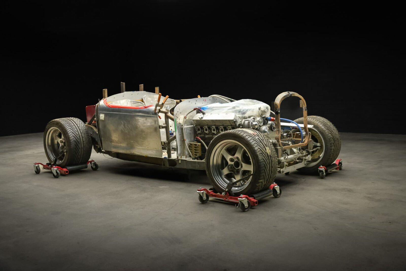 For Sale: A Supercharged Viper V10-Powered Hot Rod Project Car