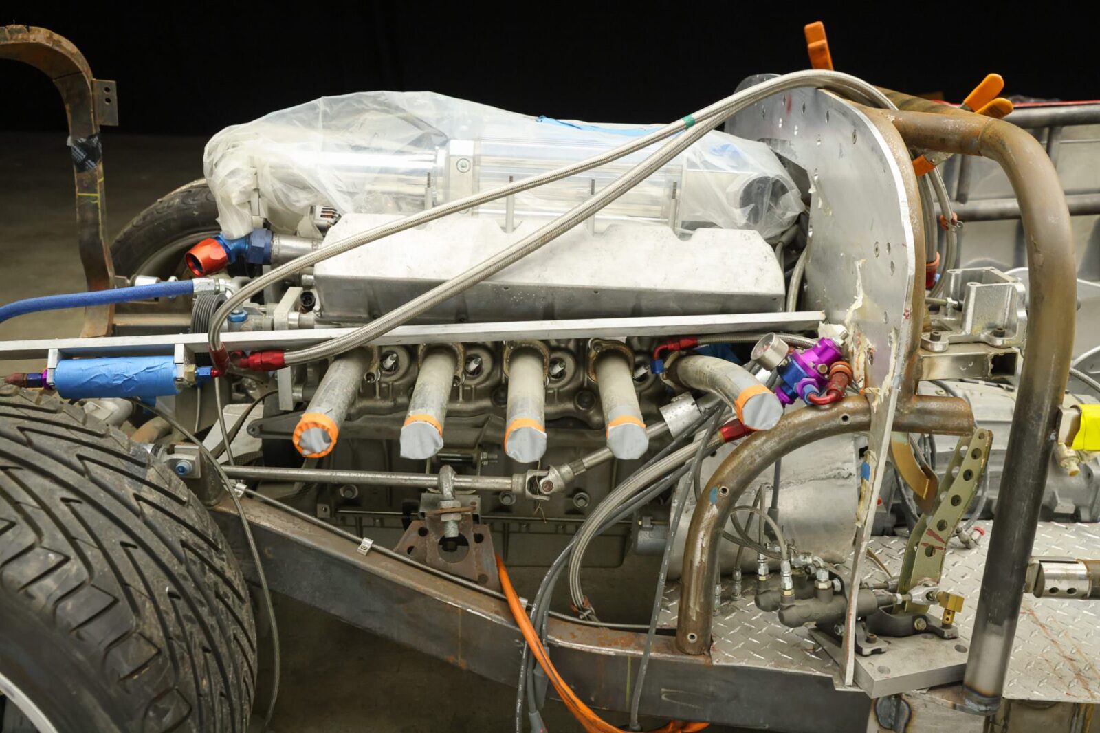 For Sale: A Supercharged Viper V10-Powered Hot Rod Project Car