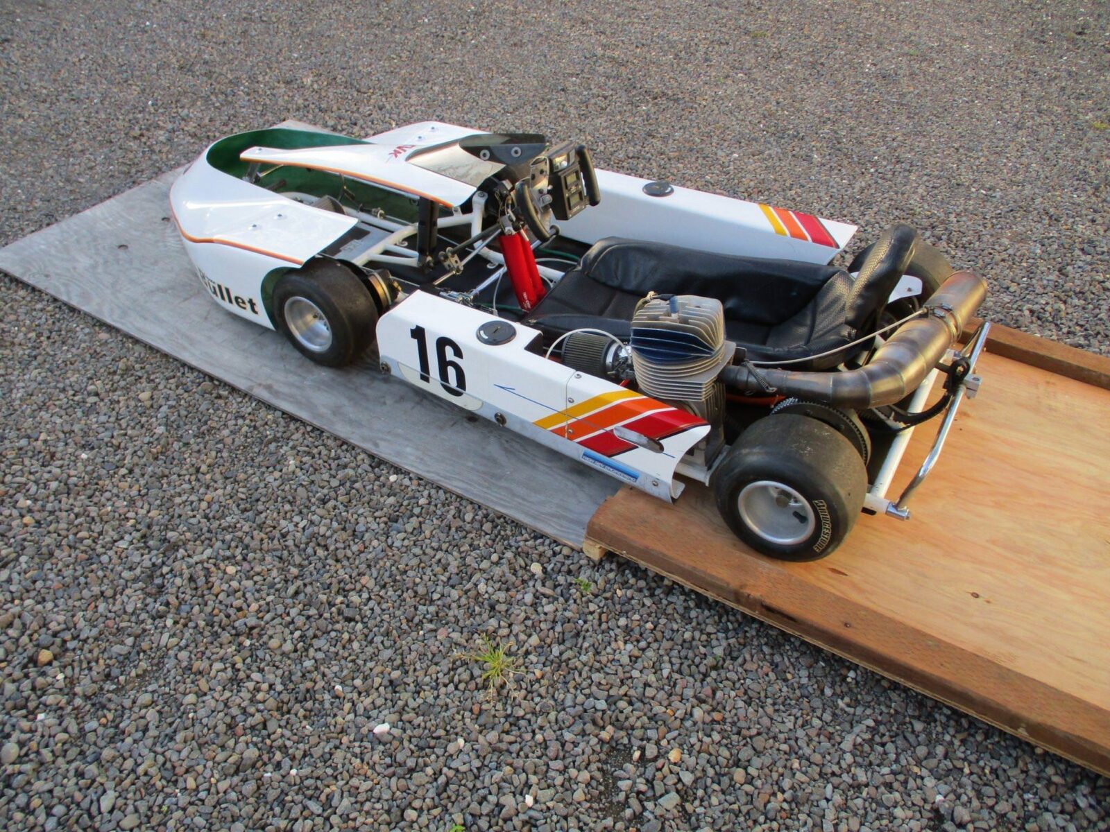 For Sale: A Vintage Coyote Bullet Enduro Go Kart From 1989