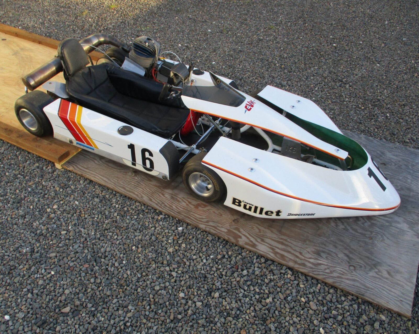For Sale: A Vintage Coyote Bullet Enduro Go Kart From 1989