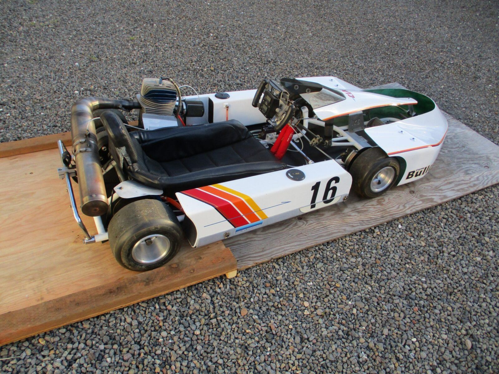 For Sale: A Vintage Coyote Bullet Enduro Go Kart From 1989