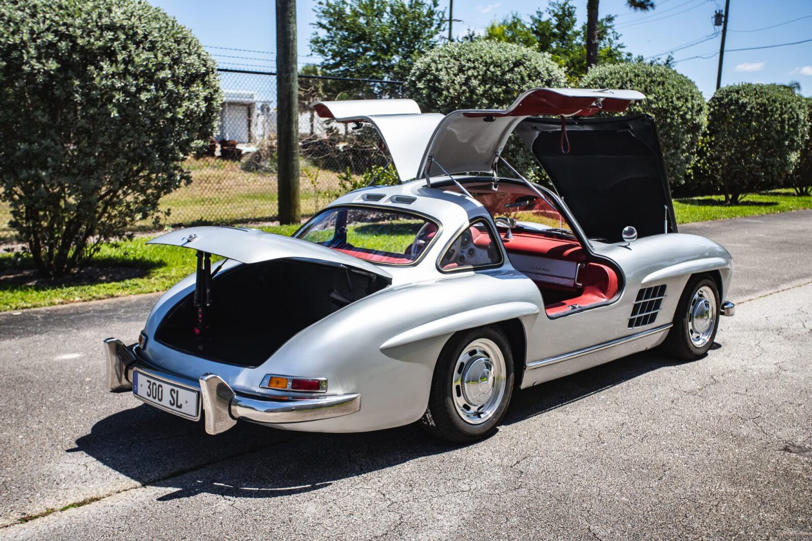 A 1982 Mercedes-Benz 230CE With A Handmade 300SL Gullwing Body