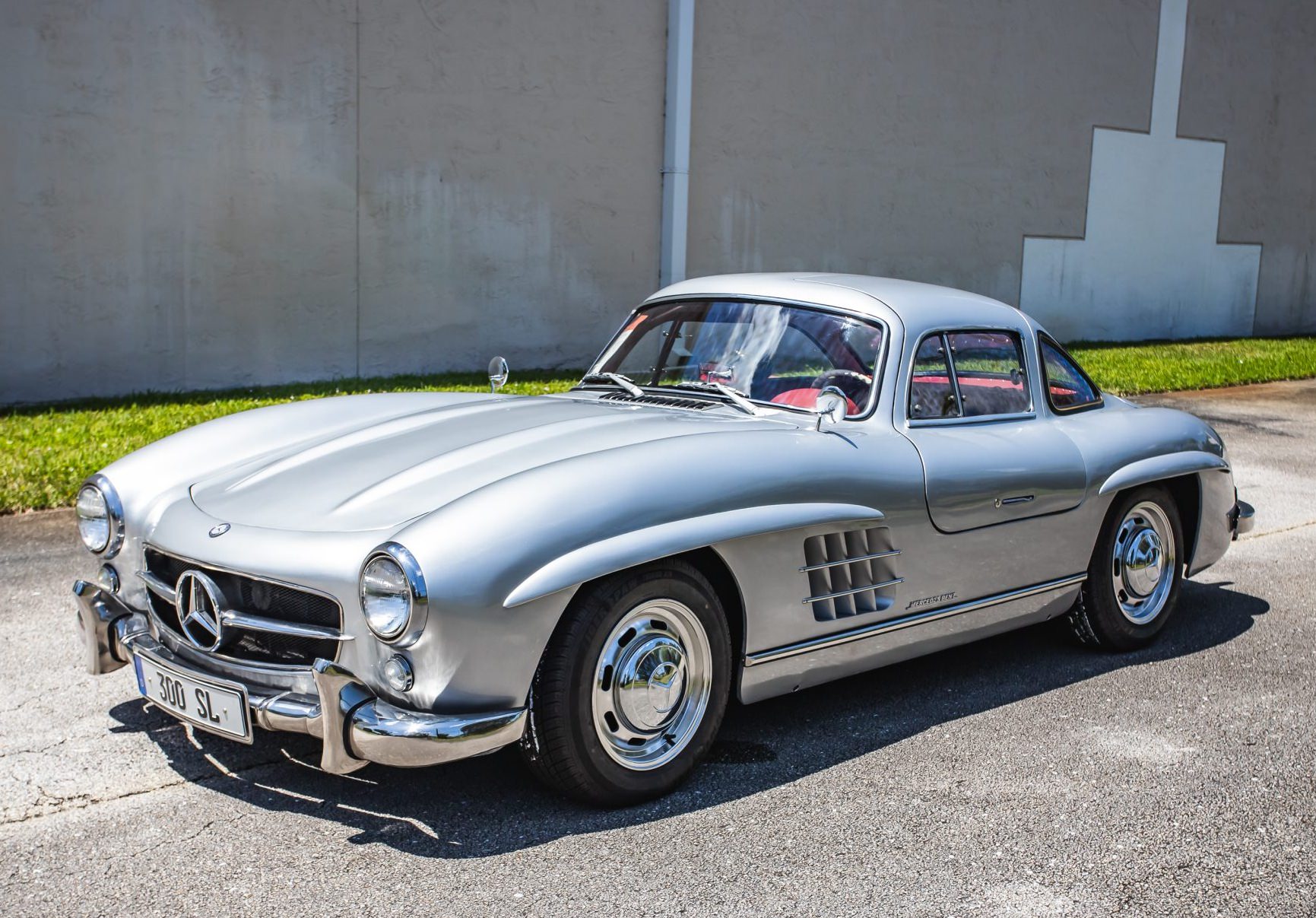 A 1982 Mercedes-Benz 230CE With A Handmade 300SL Gullwing Body