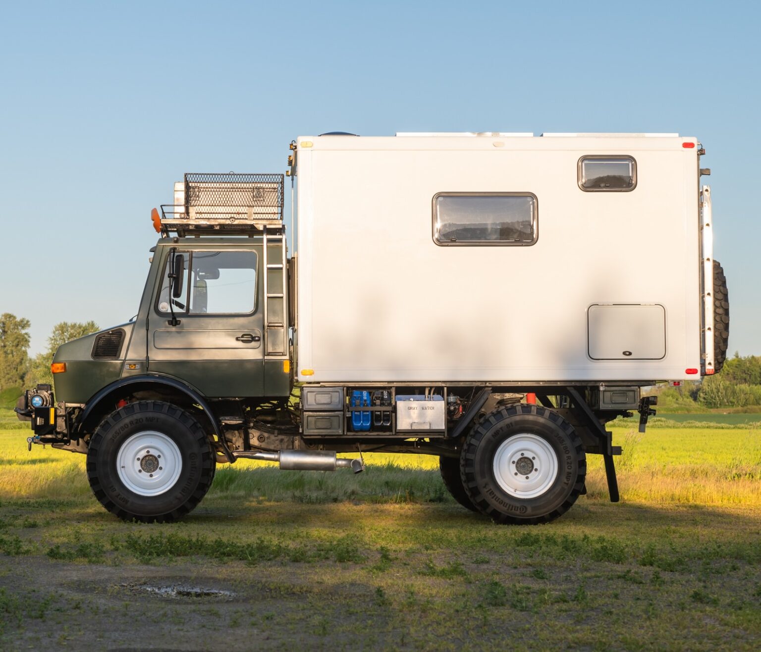 For Sale: The Wabi-sabi Overland Unimog Camper