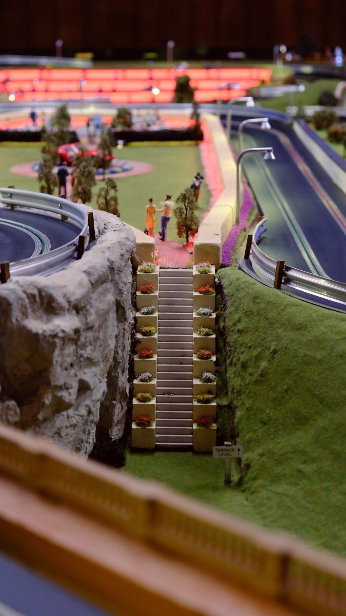 There's A Giant ~16 Foot Wide Slot Car Race Track For Sale