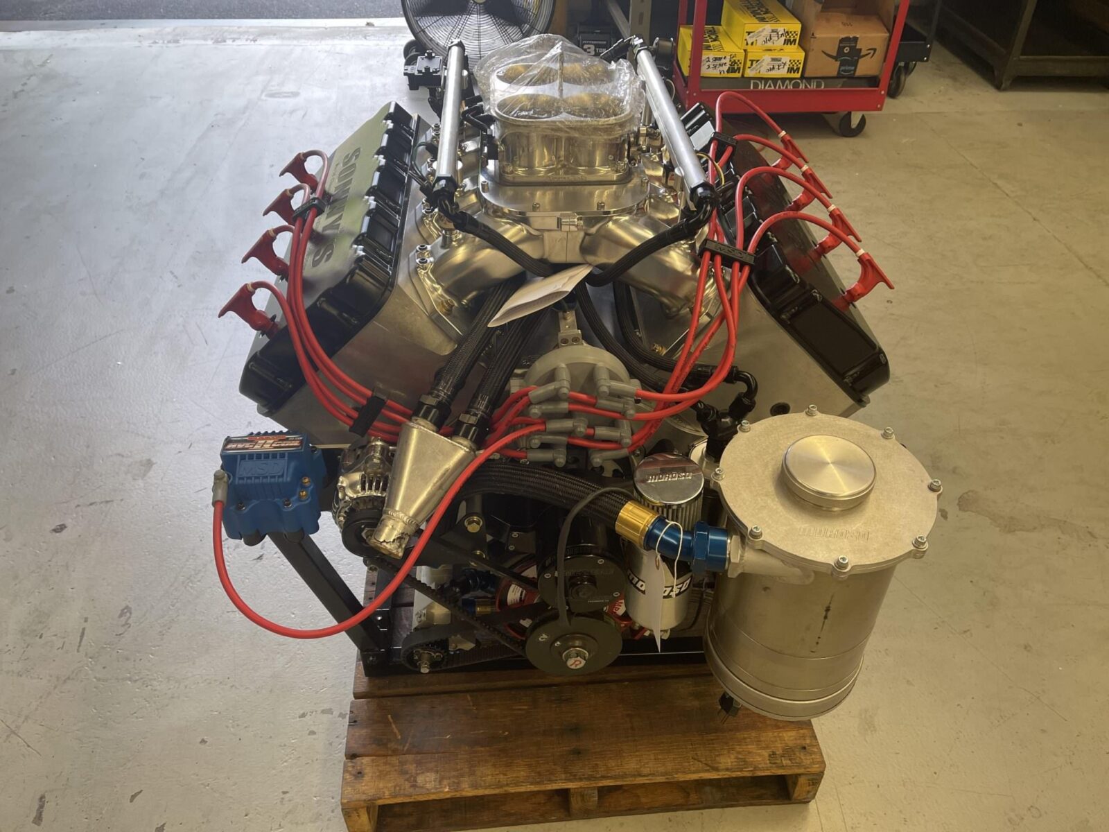 1,385 HP! A Sonny’s Automotive Racing 11.9 Liter V8 Crate Engine