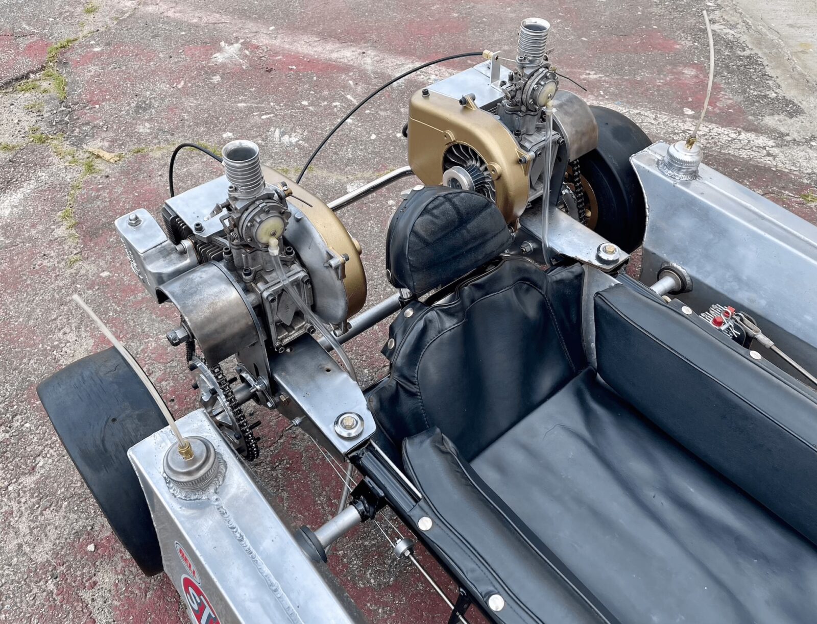 A Twin-Engined 1965 Hornet Marauder III Enduro Go-Kart
