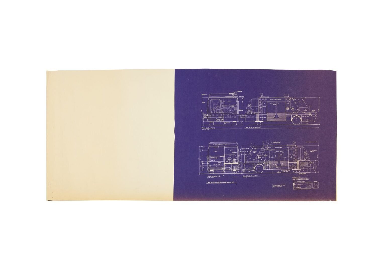 A Set Of Blade Runner Blueprint Reproductions – $300+ USD