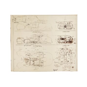 A Set Of Blade Runner Blueprint Reproductions – $300+ USD
