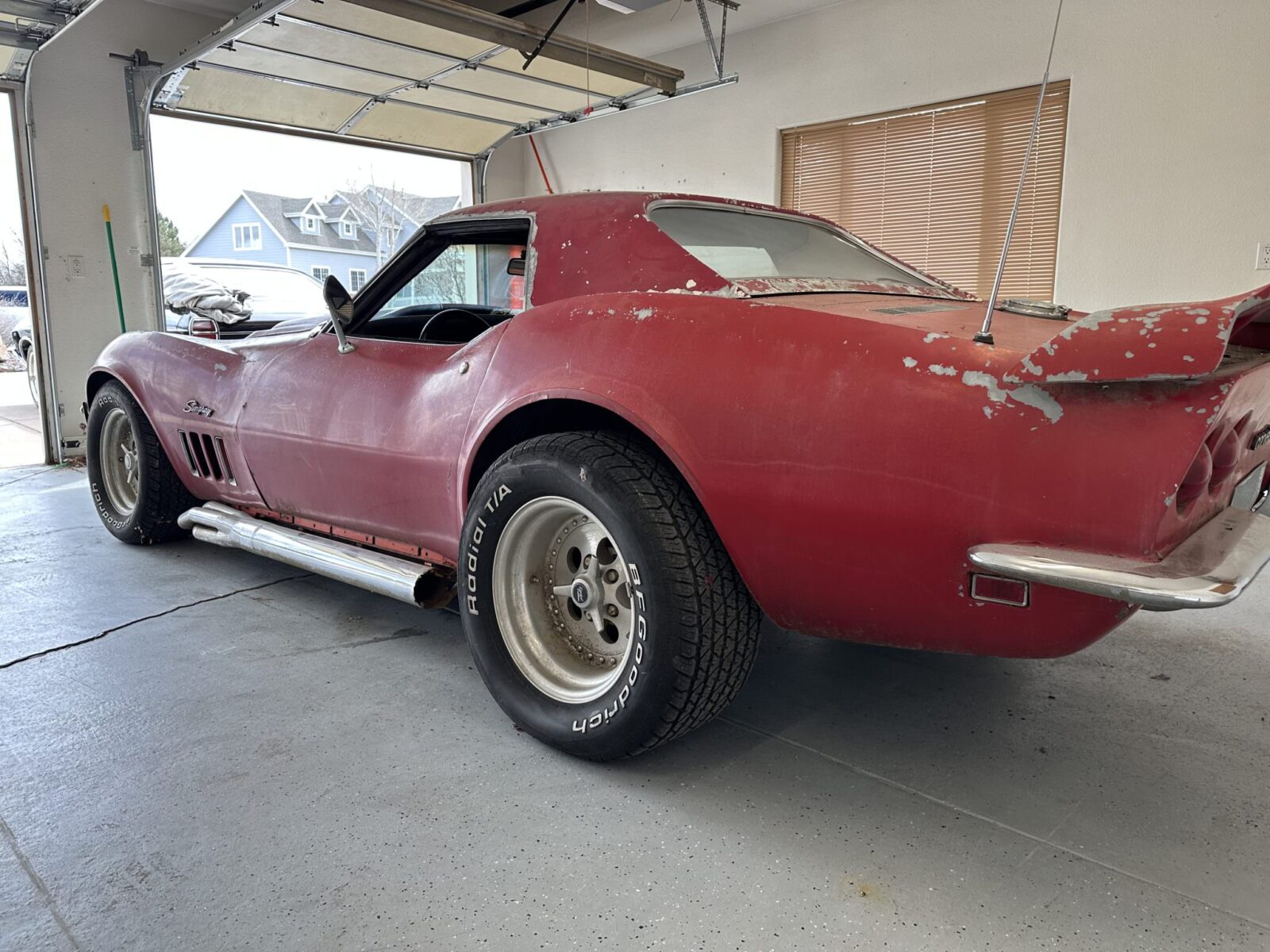 For Sale: A 502 V8-Powered 1969 Chevrolet Corvette Project Car