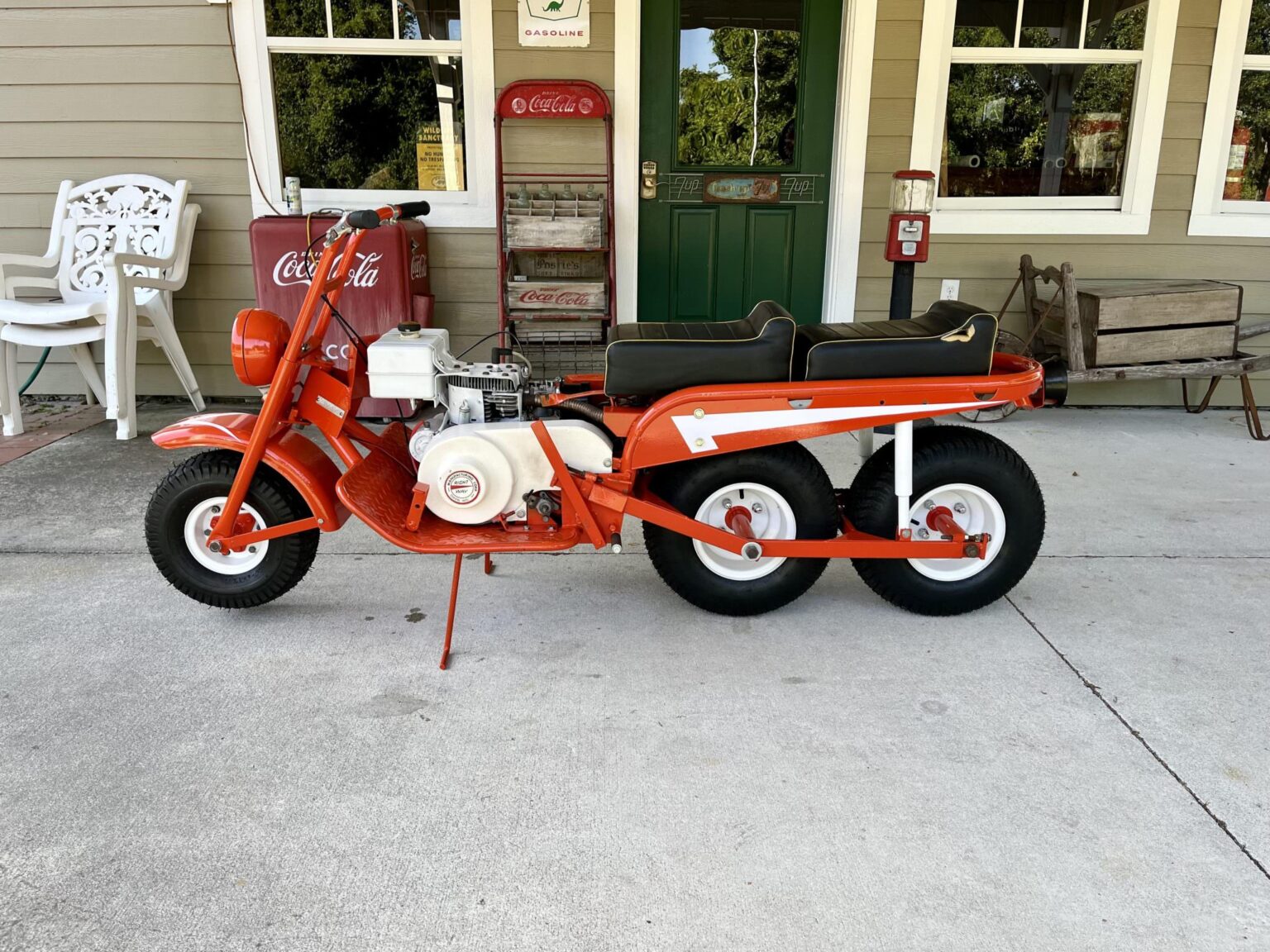The Weird "Jak Pak 300" – A Rare American "Inline Trike" Motorcycle