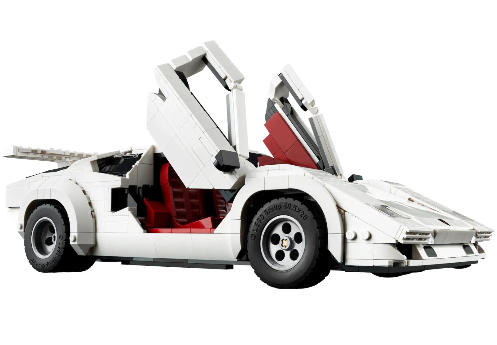 The New 1506 Piece Lego® Lamborghini Countach 5000 Quattrovalvole