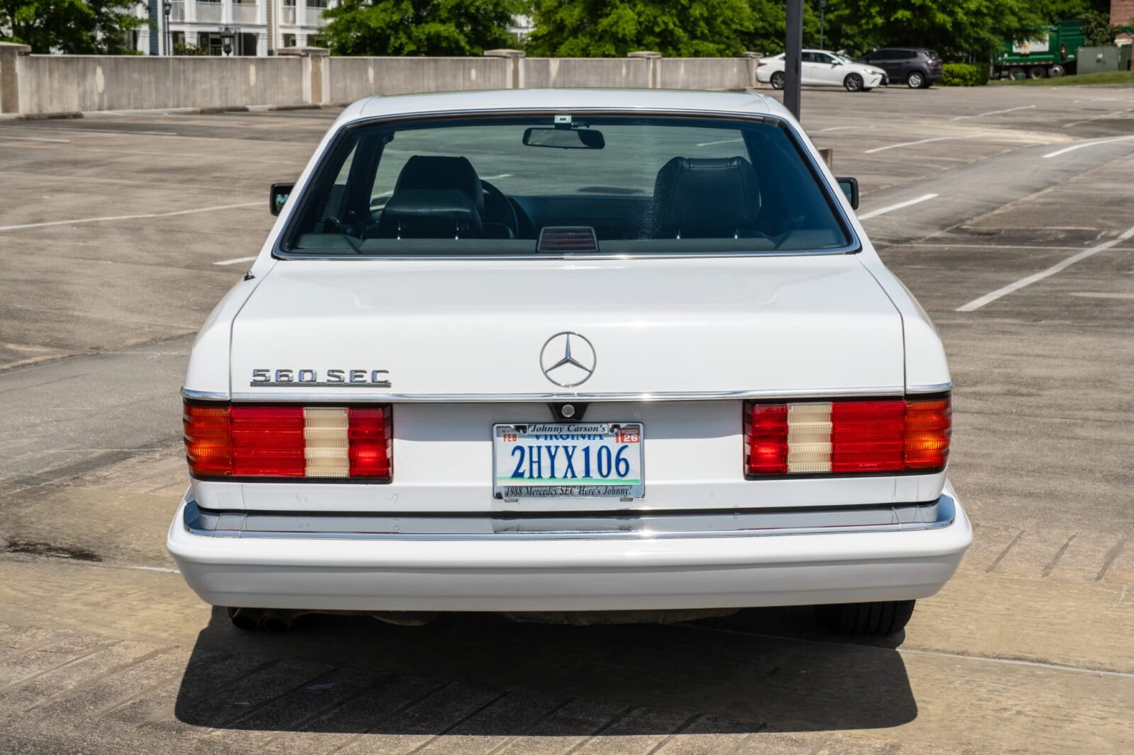 Johnny Carson's 1988 Mercedes-Benz 560 SEC Is For Sale