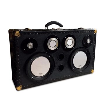 A Portable Suitcase Stereo – The HiFi Case: Heritage Series Tweed
