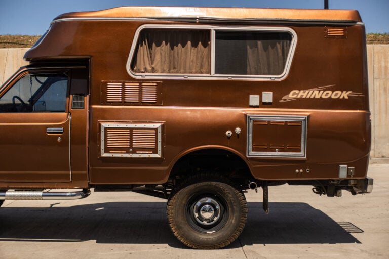 Retro Home-On-Wheels: A 1978 Toyota Chinook 4×4 Camper