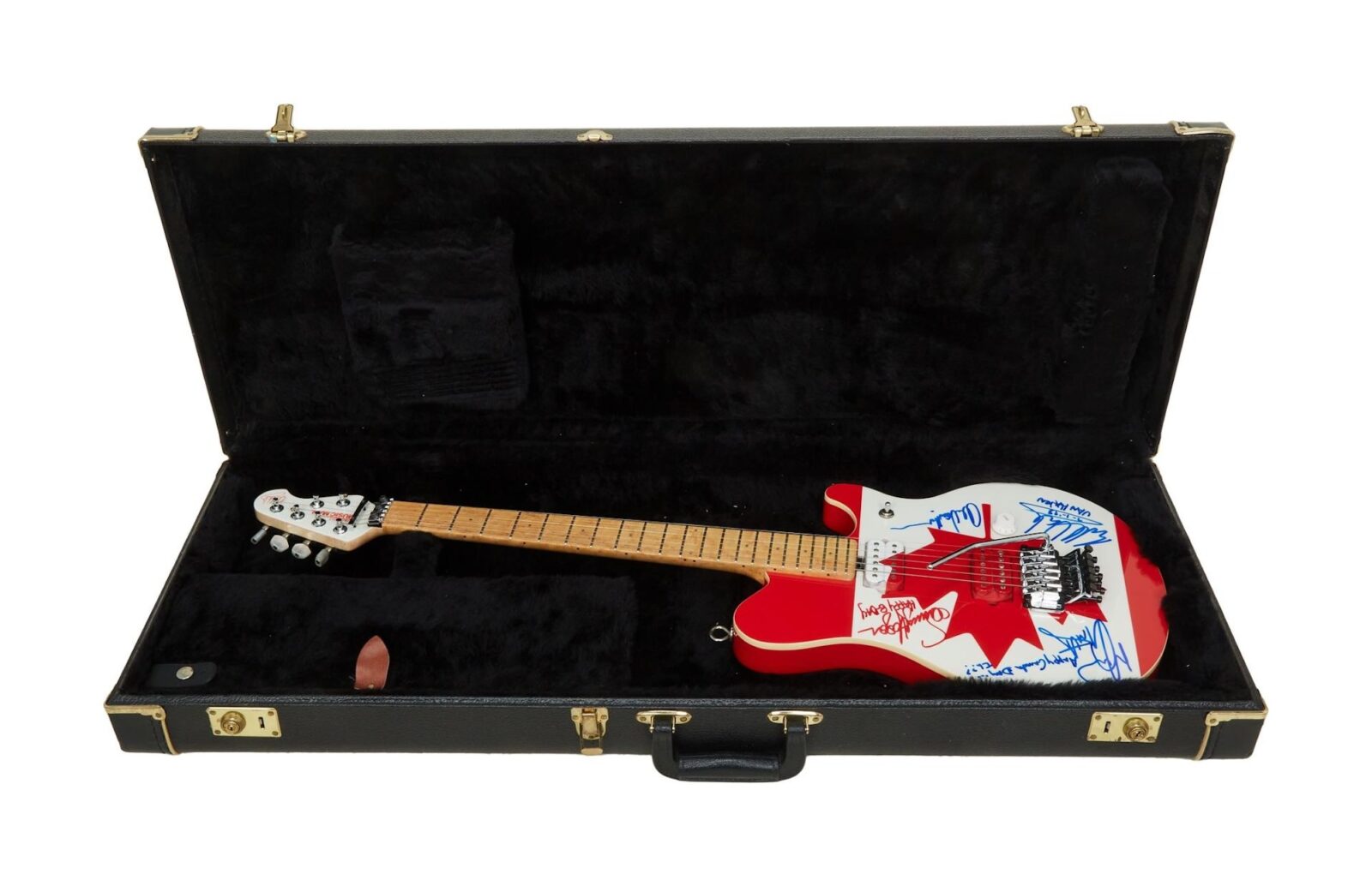 Rediscovered After 31 Years: Eddie Van Halen's Long Lost "Canadian Flag ...