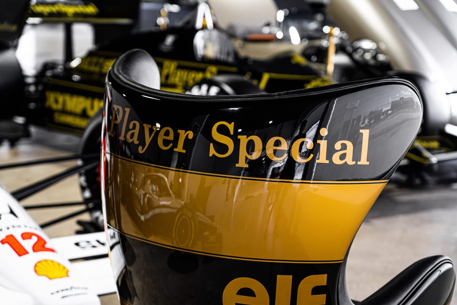 For Sale: A John Player Special Formula 1 "Egg Chair"