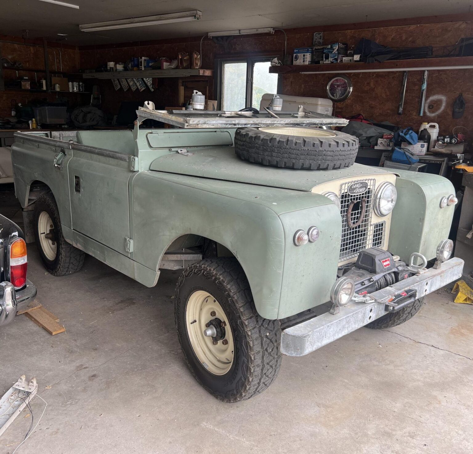 Unusual 4x4: A MerCruiser Boat Engine-Powered 1964 Land Rover Series IIA
