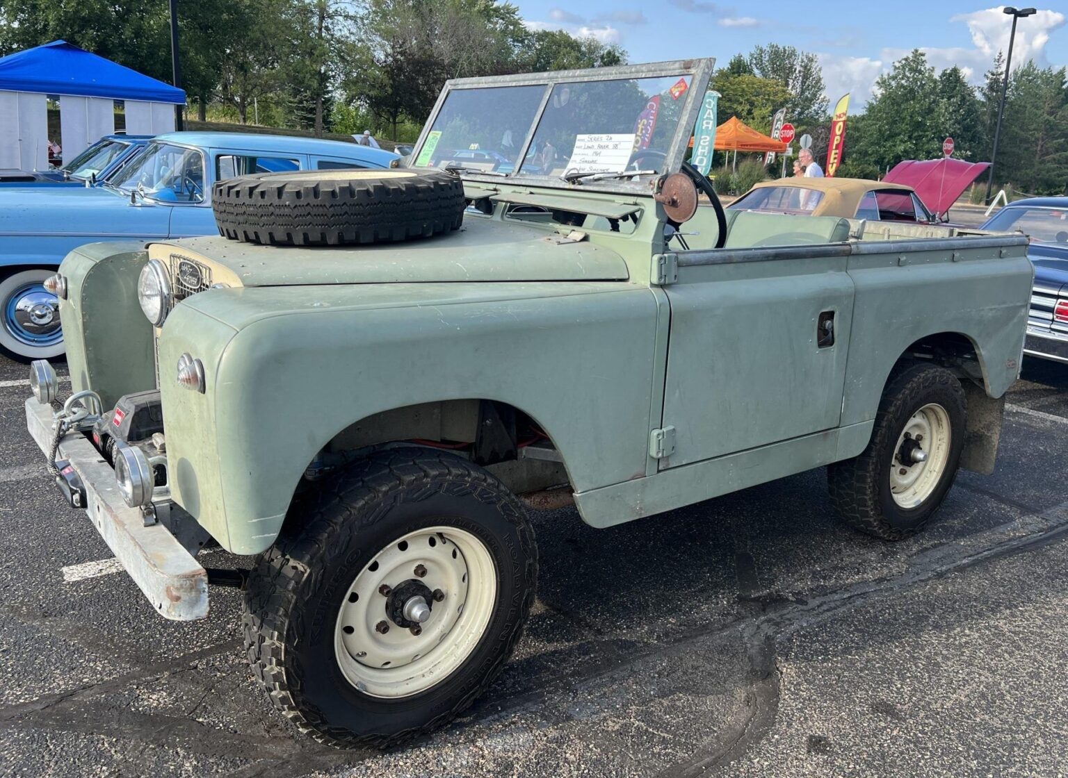 Unusual 4x4: A MerCruiser Boat Engine-Powered 1964 Land Rover Series IIA