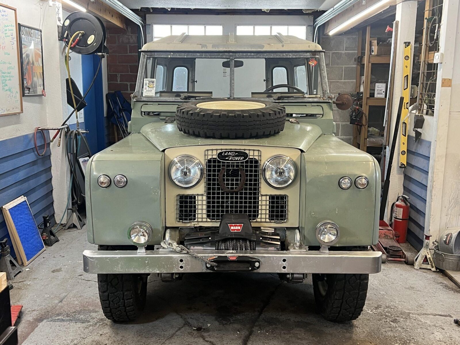 Unusual 4x4: A MerCruiser Boat Engine-Powered 1964 Land Rover Series IIA